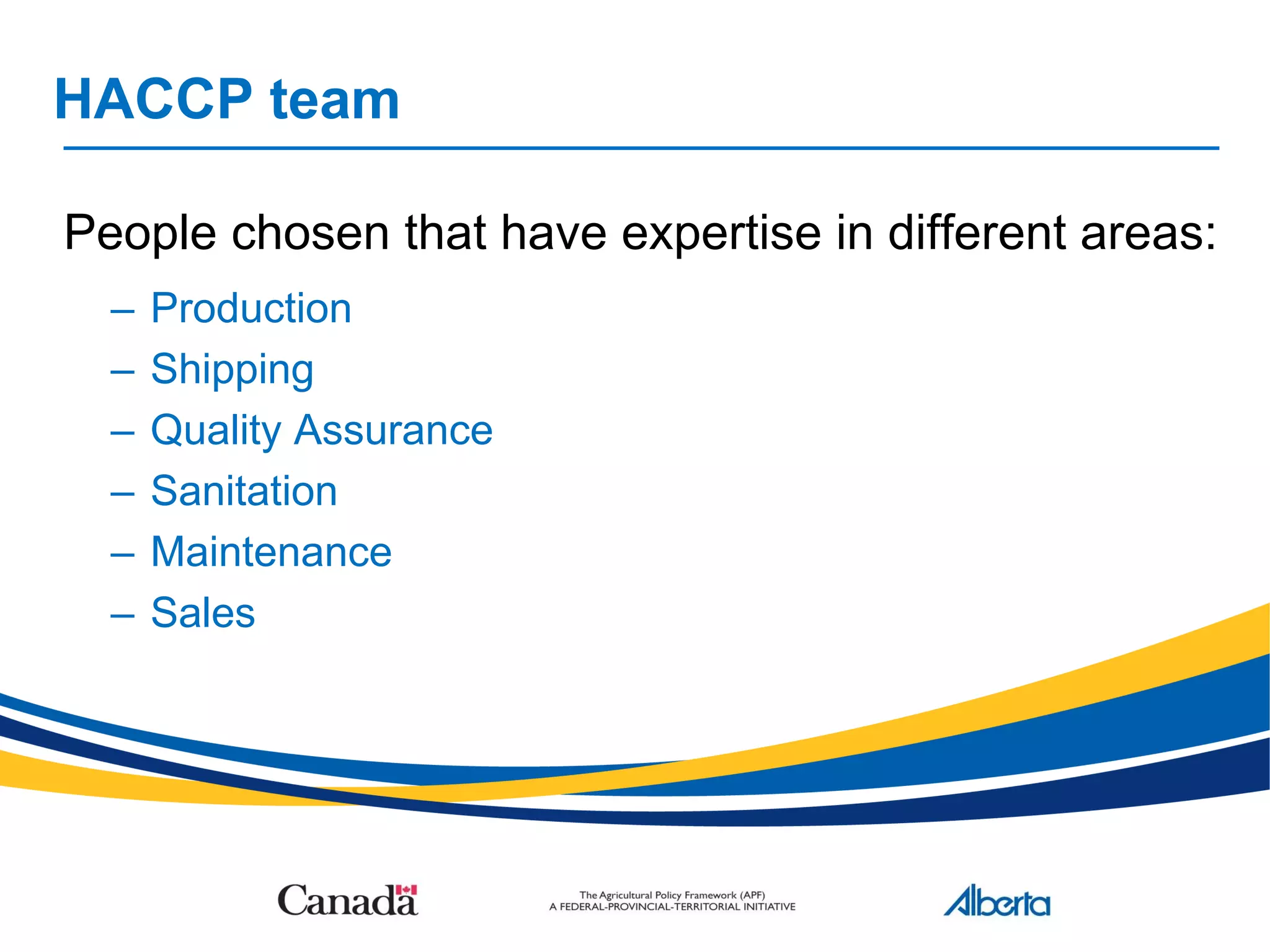 Presentation: How to Develop a HACCP Plan in 12 Steps | PDF