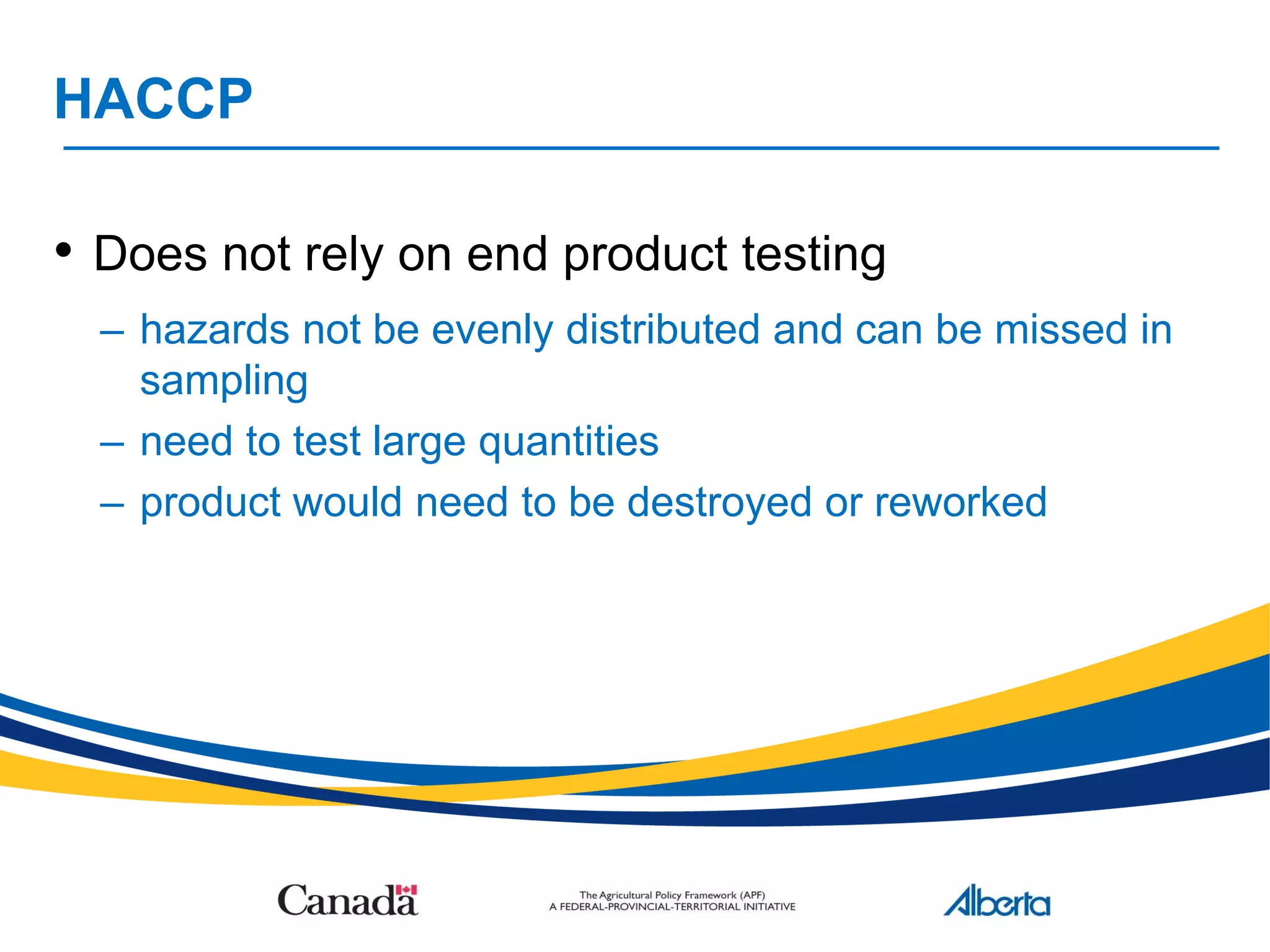 Presentation: How to Develop a HACCP Plan in 12 Steps | PDF
