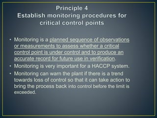 HACCP and Food Flow | PPTX