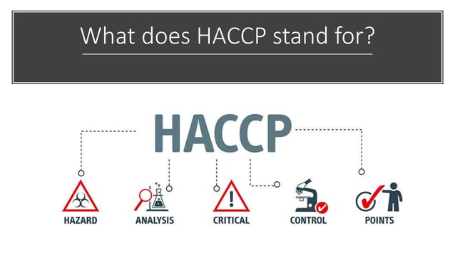 Haccp Presentation Pptx Business Business And Finance