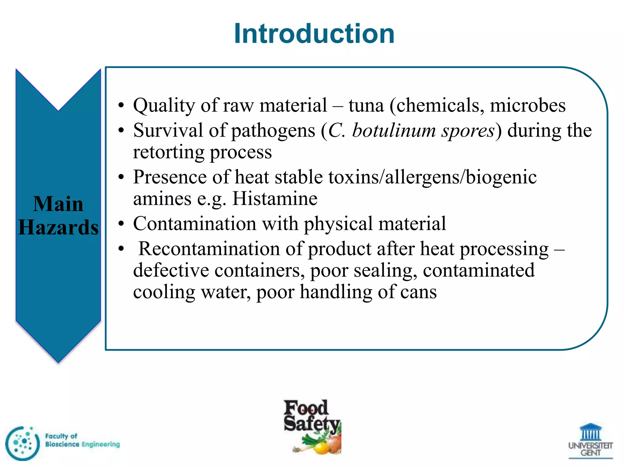 HACCP - Canned Tuna | PPTX