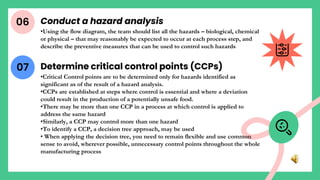 HACCP PRESENTATION SNEHA.pptx | Food Industry | Industries