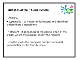HACCP- Hazard Analysis Critical Control Points (By- Dr. Shweta Gupta ...