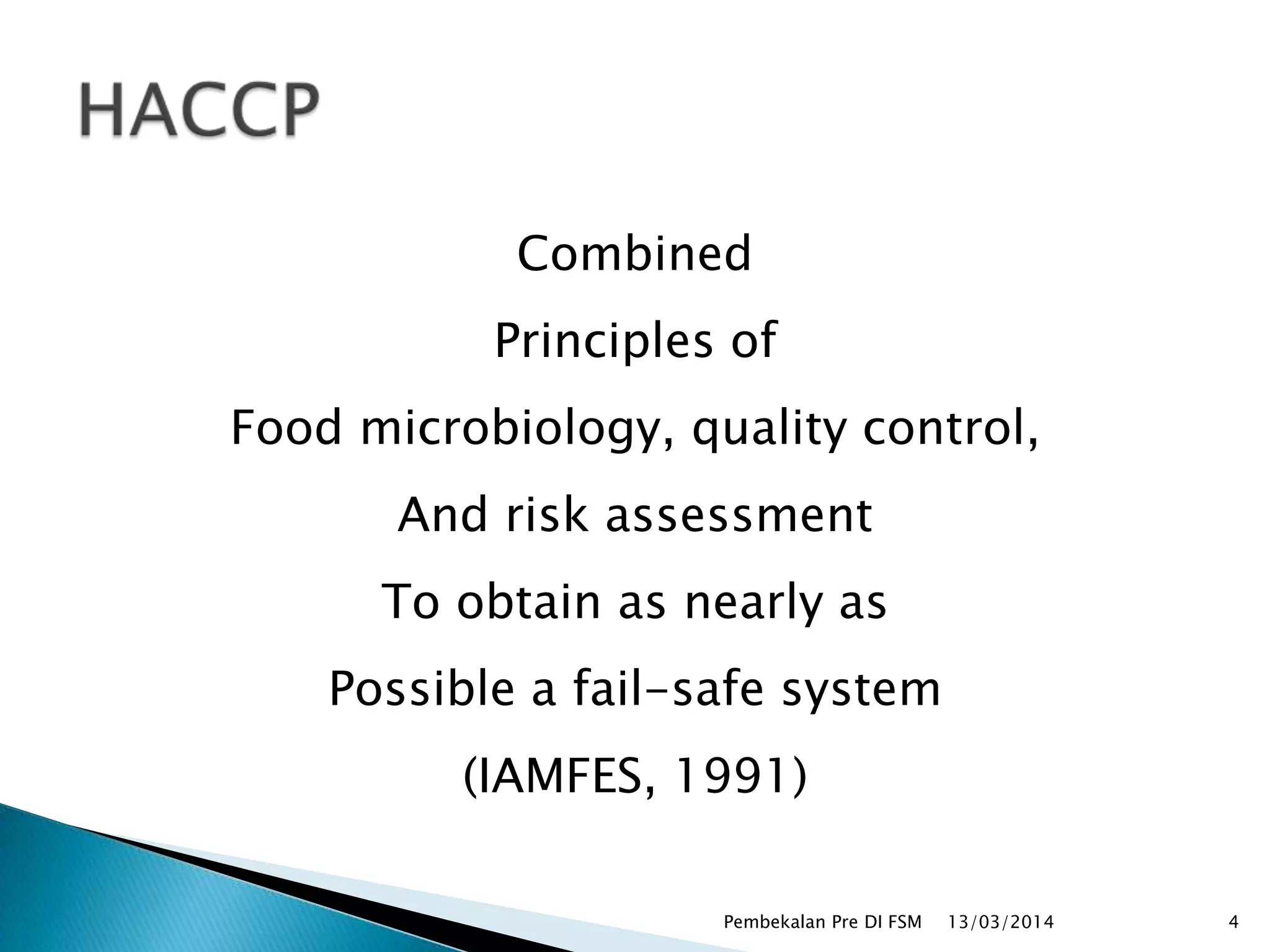 HACCP System | PPTX