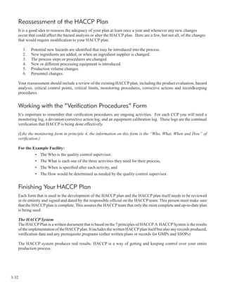 Haccp system | PDF
