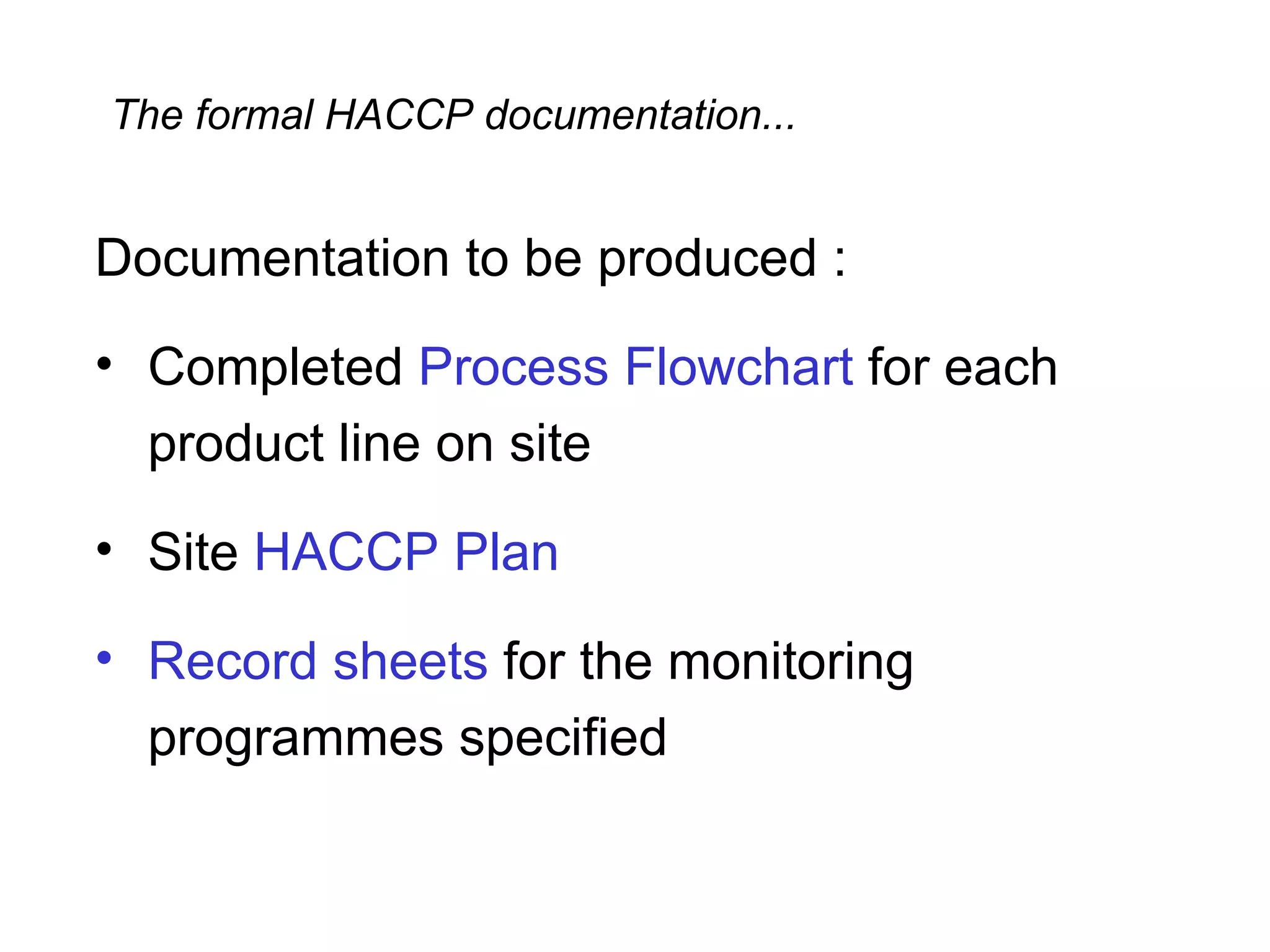 Haccp training | PPT