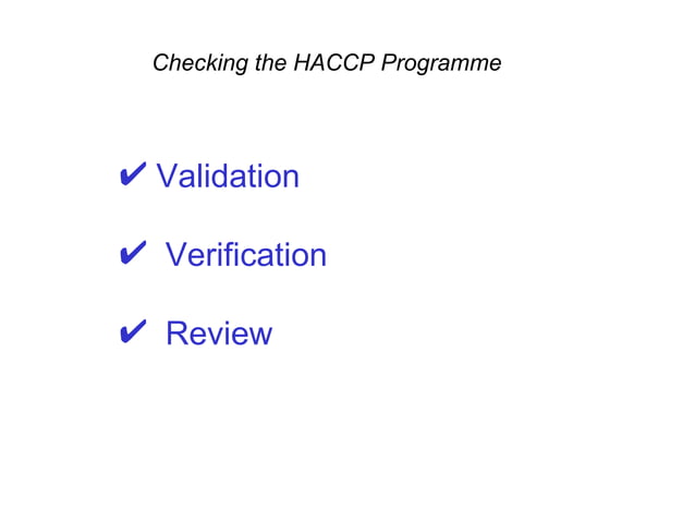 Haccp training | PPT