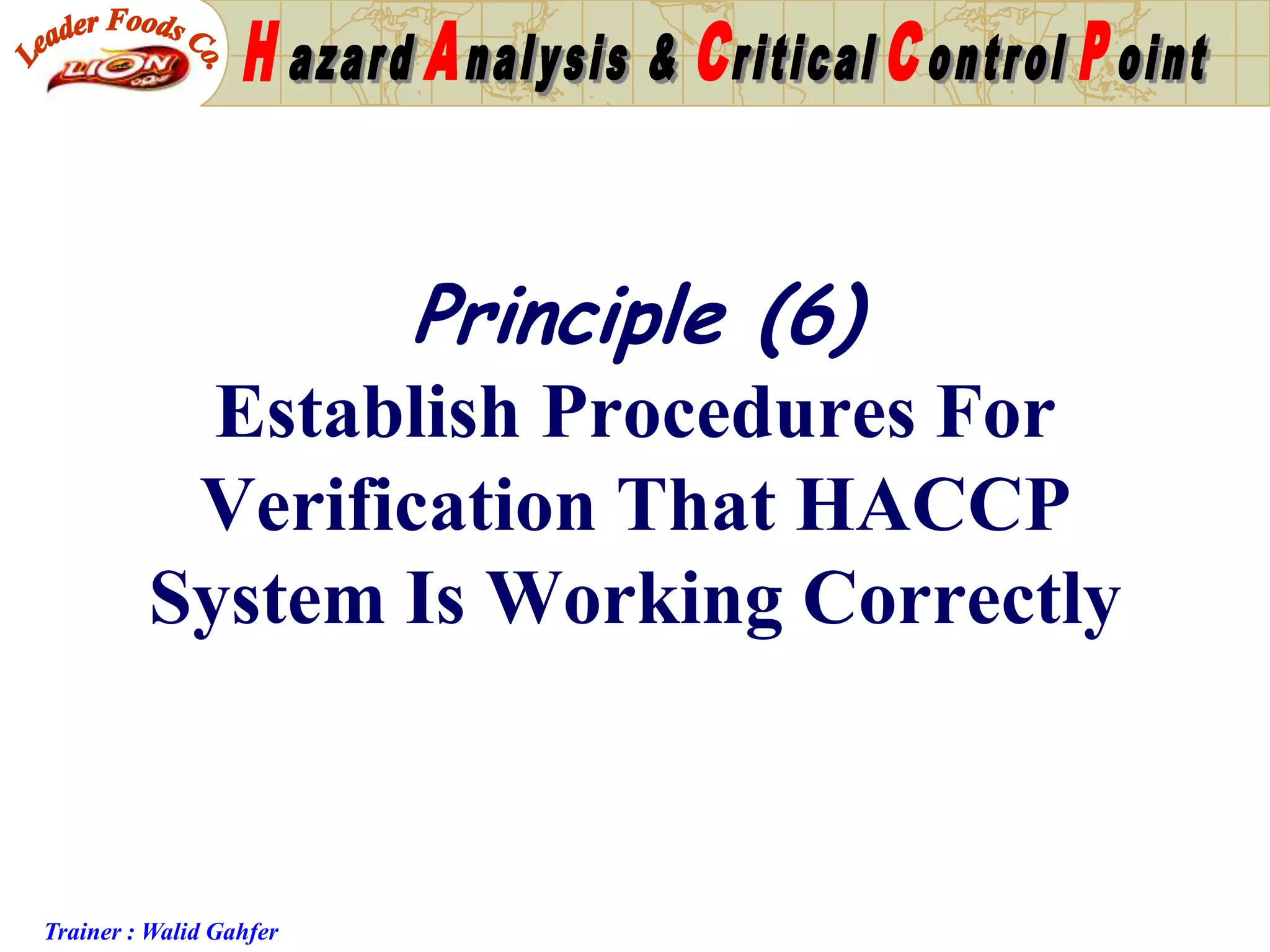 Haccp Training | PPT