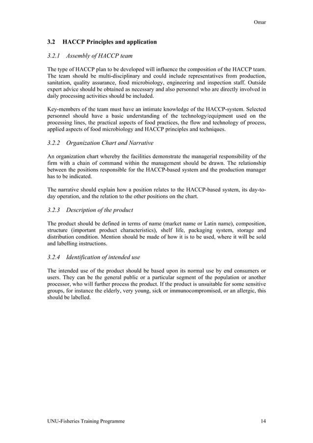 Haccp training | PDF