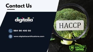 HACCP Trainings in kerala , Tamil nadu.. | PDF