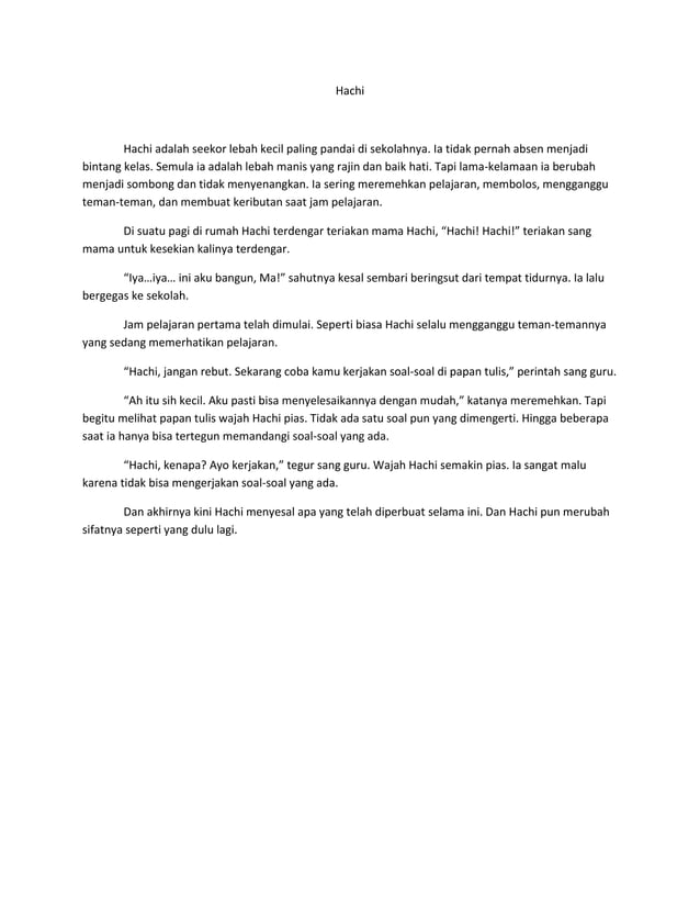 Hachi | PDF