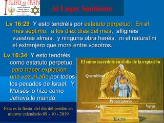Hacia el lugar santísimo | PPT