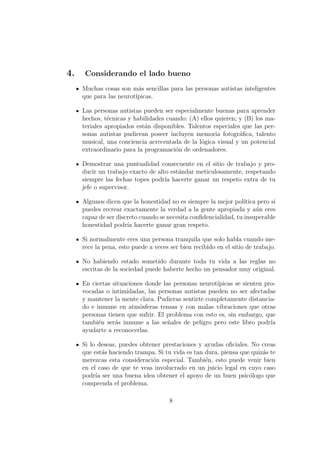 Haciendo Frente. Síndrome de Asperger. | PDF