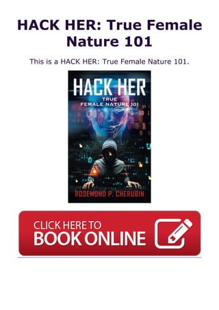 Lire des livres HACK HER: True Female Nature 101 | PDF