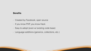 Intro to Hack Language | PPT