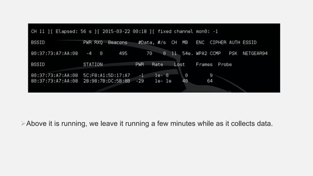 Hack wifi password using kali linux | PPT