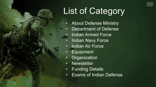 Defence | PPTX