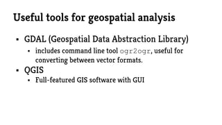 Geographic Data and Leaflet.js