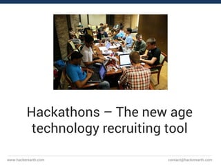 Hackathons - The New Age Recruiting Tool | PDF | Job Search | Careers