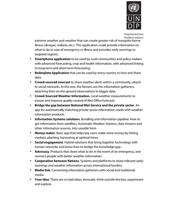 Climate Action Hackathon | PDF