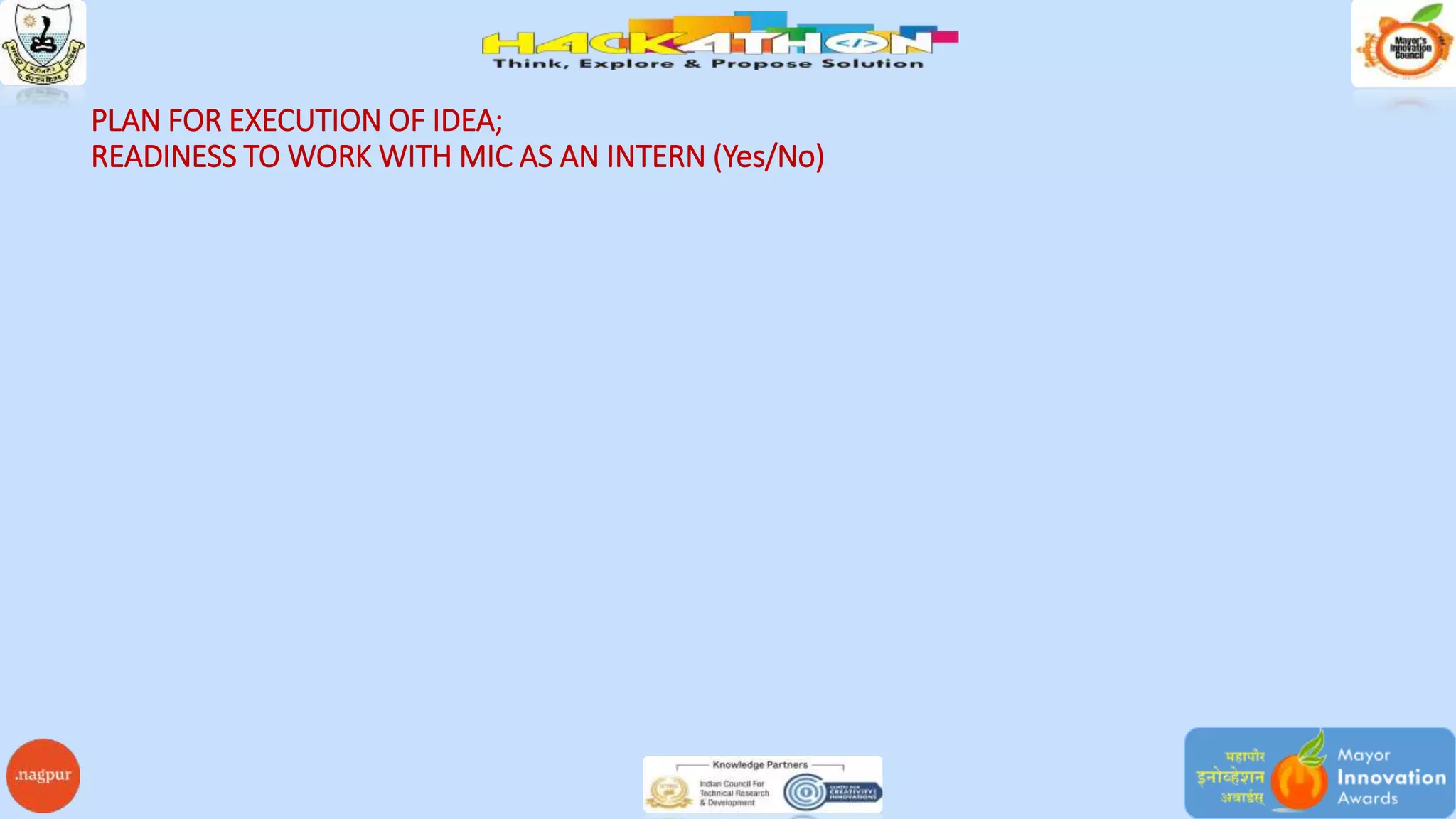 Hackathon 2019 ppt_templet | PPT