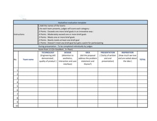 Hackathon evaluation template_latest_uploadpdf | PDF