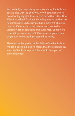 You Can Hack That: How to Use Hackathons to Solve Your Toughest ...