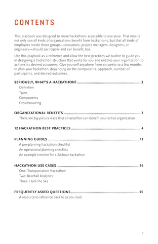 You Can Hack That: How to Use Hackathons to Solve Your Toughest ...