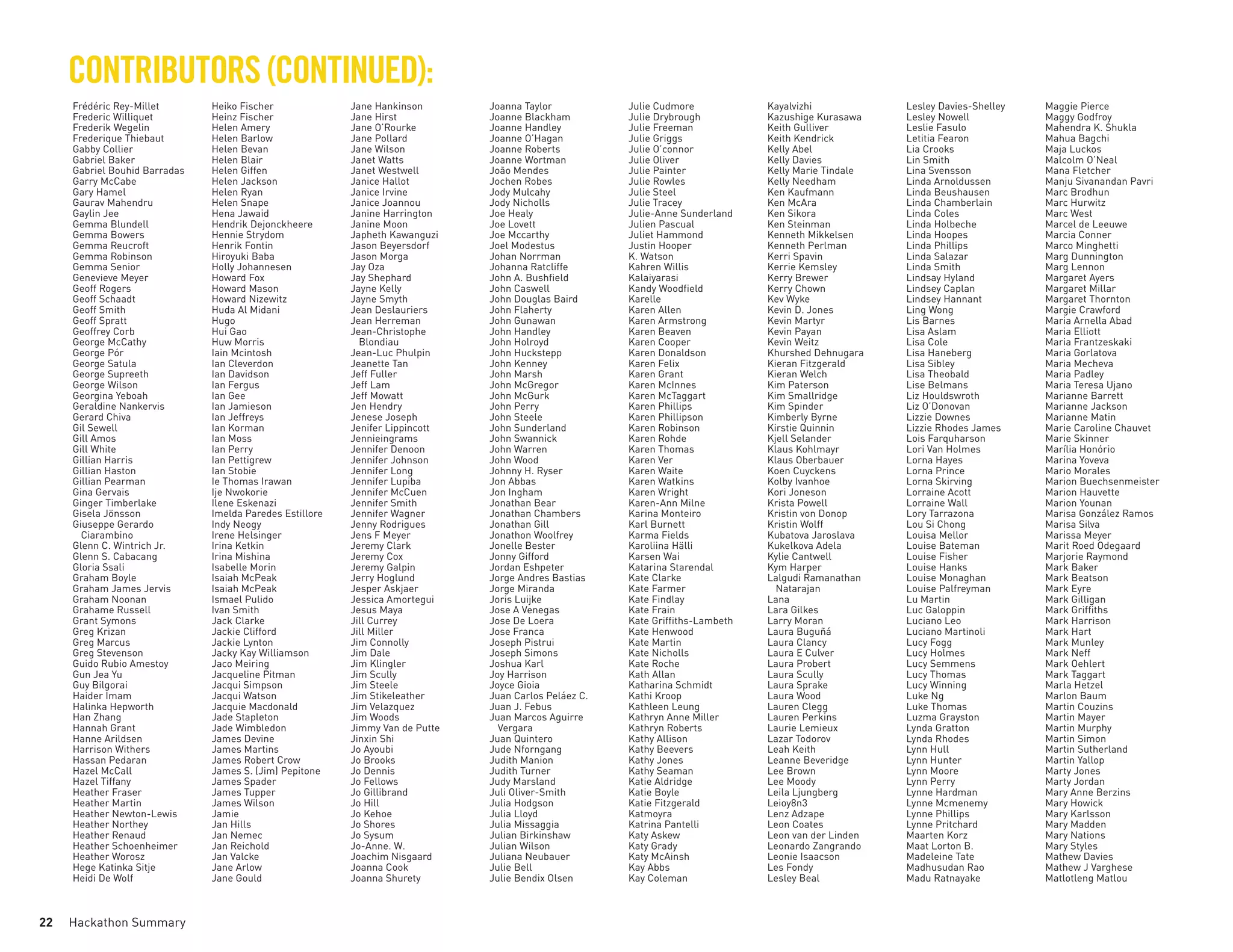 Hackathon report final | PDF