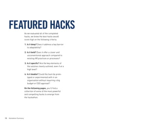 Hackathon report final | PDF