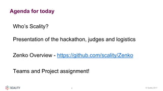 2017 Hackathon Scality & 42 School | PPT