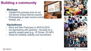 2017 Hackathon Scality & 42 School | PPT