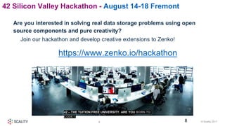 2017 Hackathon Scality & 42 School | PPT