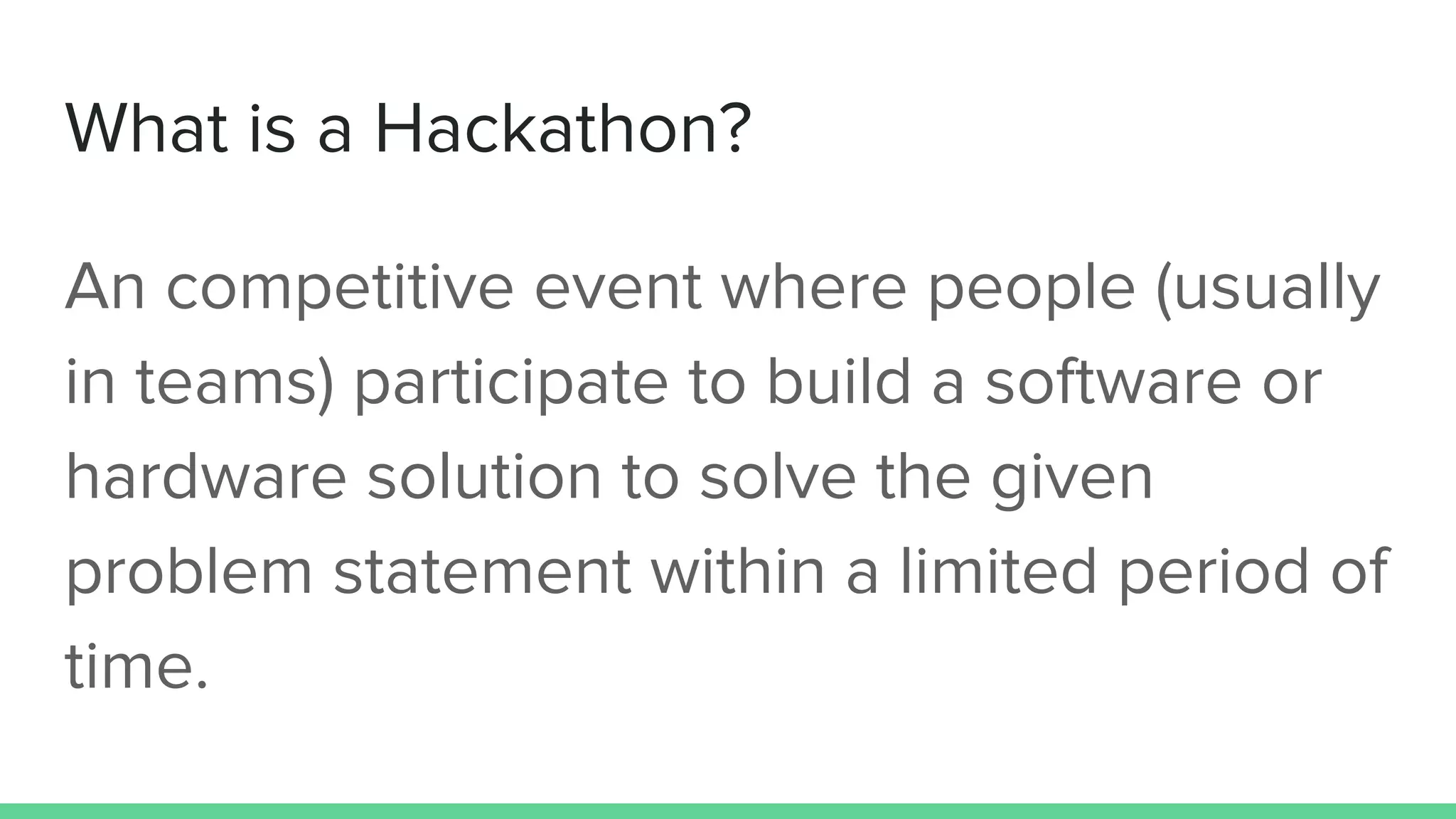 Strategies and Roadmap to win any Hackathon | PPTX