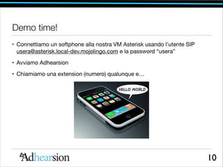 Al telefono con Adhearsion e Ruby | PPT