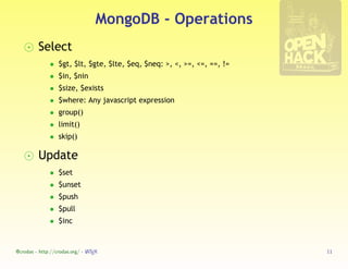 MongoDB Advanced Topics | PDF