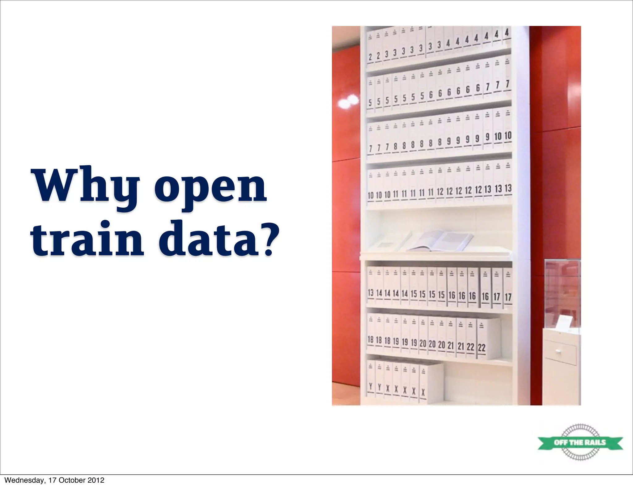 Hackday presentation by Jamie Andrews | PPT