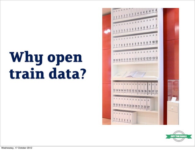 Hackday presentation by Jamie Andrews | PPT