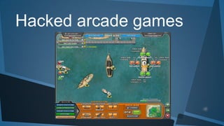 Hacked arcade games | PPTX