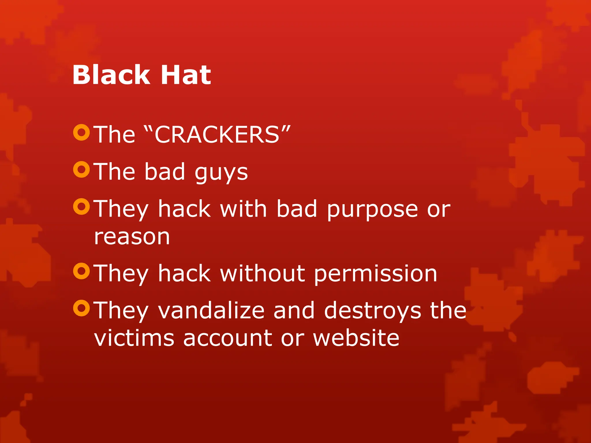 lesson about HACKER power point presentation | PPTX