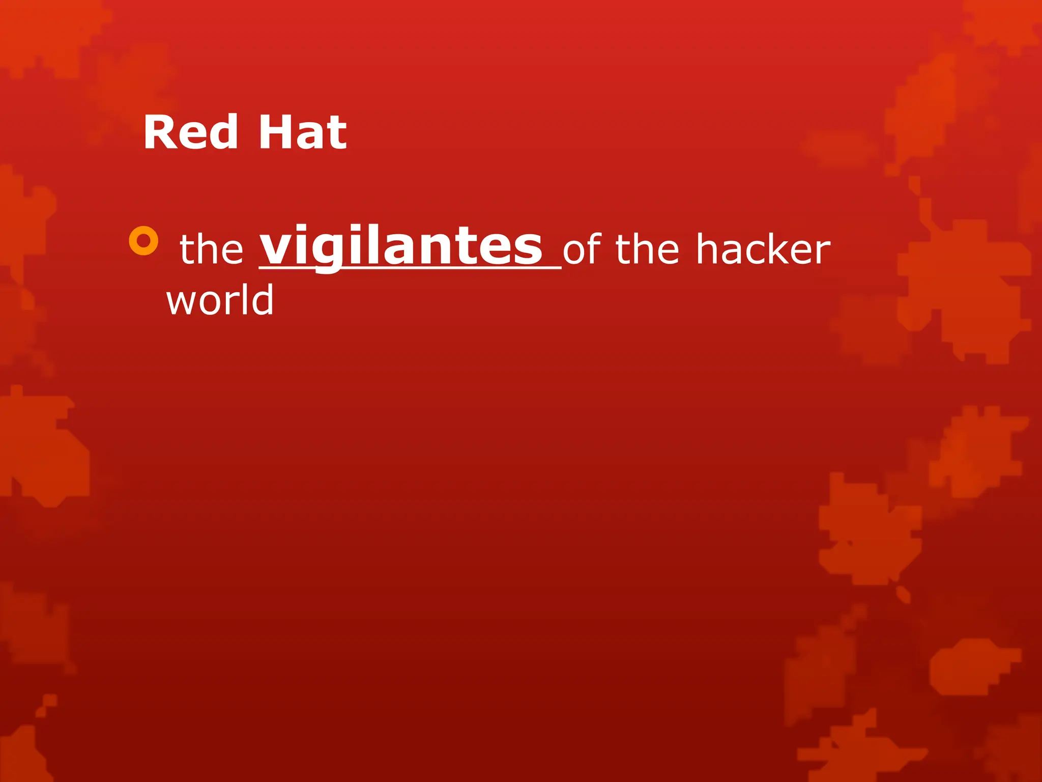 lesson about HACKER power point presentation | PPTX