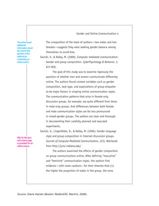 Diana Hacker Example - APA Annotated Bibliography | PDF