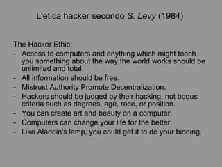 Hacker art e hactivism | PPT