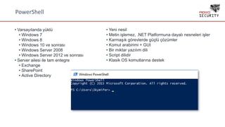 Hacker’ların Yeni Gozdesi - PowerShell | PDF