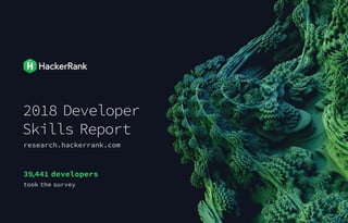 HackerRank 2018 Tech Recruiting Report | PPT