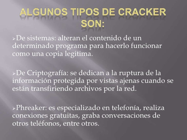 HACKERS Y CRACKERS: LOS HACKERS Y CRACKERS
