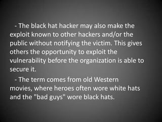 Hackers | PPT