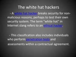 Hackers | PPT