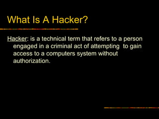 Hackers | PPT