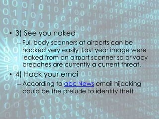 Hackers | PPTX | Technology & Computing